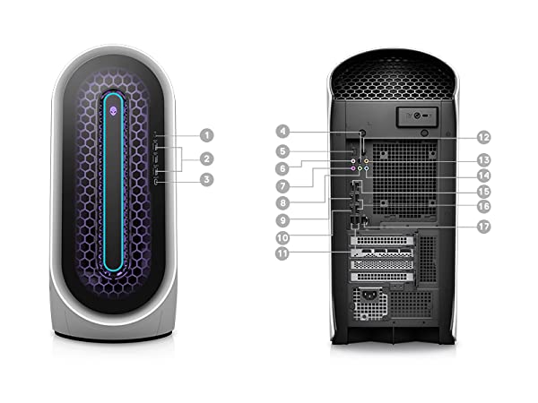 PC Dell Alienware Aurora R13 i9-12900KF, 32GB, 1TB SSD, RTX3090 24GB/K ...